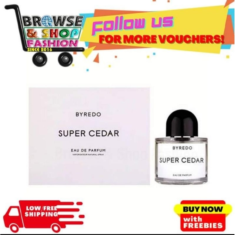 Byredo Super Cedar 100ml EDP | Shopee Philippines