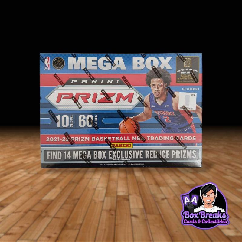2021-22 Panini Prizm Mega Box Basketball (Red Ice Prizms) | Shopee ...