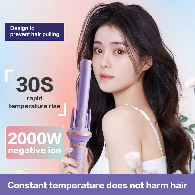 Automatic Hair Curler Tiktok Styling Stick 360 Rotating Constant Fast ...