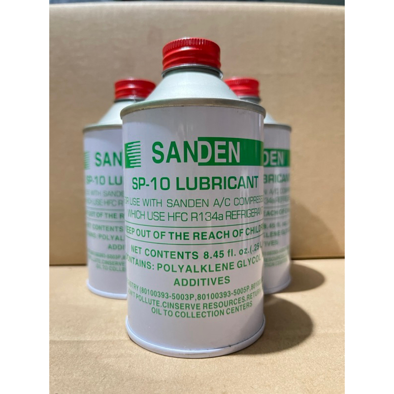 Sanden Oil SP-10 Lubricant | Compressor Oil for R134a 250ml | Shopee ...