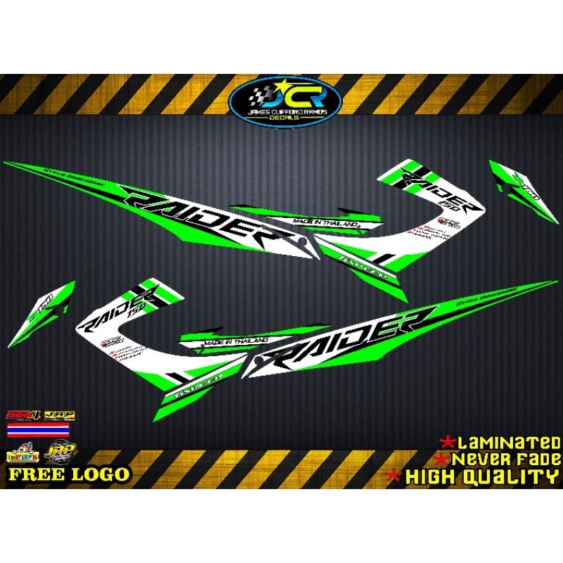 Suzuki Raider 150 Carb Thai Stock Decal Stickers | Shopee Philippines