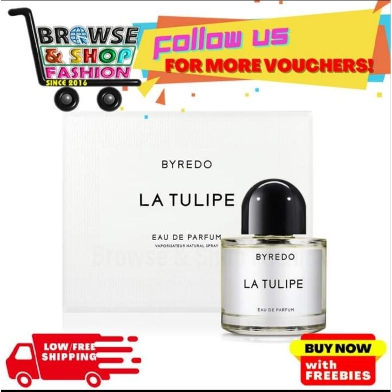 Byredo La Tulipe 100ml EDP | Shopee Philippines