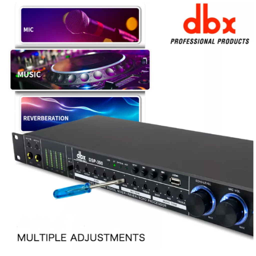 Dbx Dsp 300 Audio Vocal Mic Microphone Vocal Effect Modifier Prevent