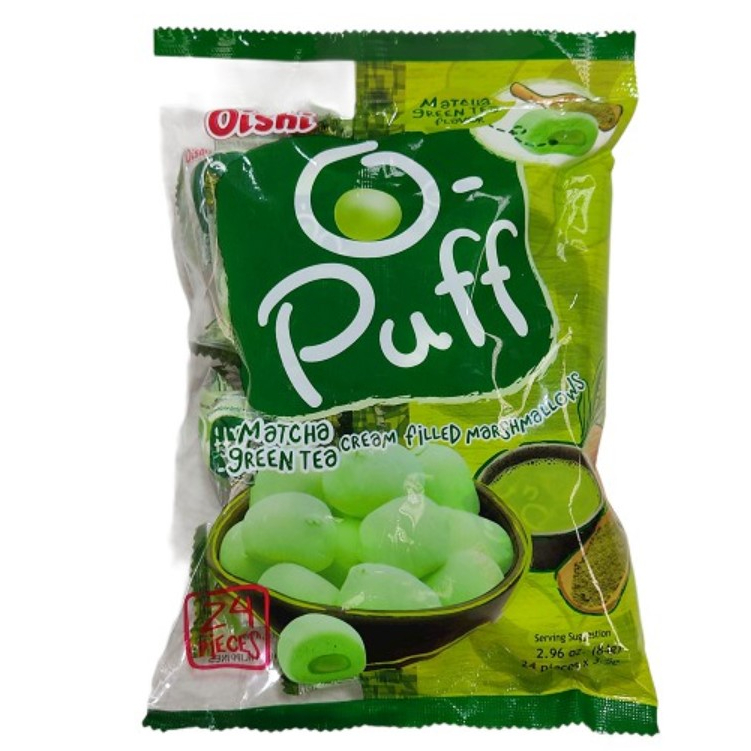 Bundle Of 2 Oishi O-puff Matcha Cream 84g | Shopee Philippines
