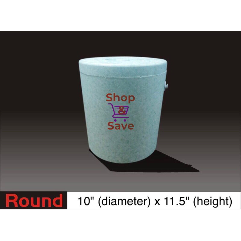 STYRO BOX / POLAR ICE CHEST ROUND / ICE CHEST / ICE BOX / COOLER ...