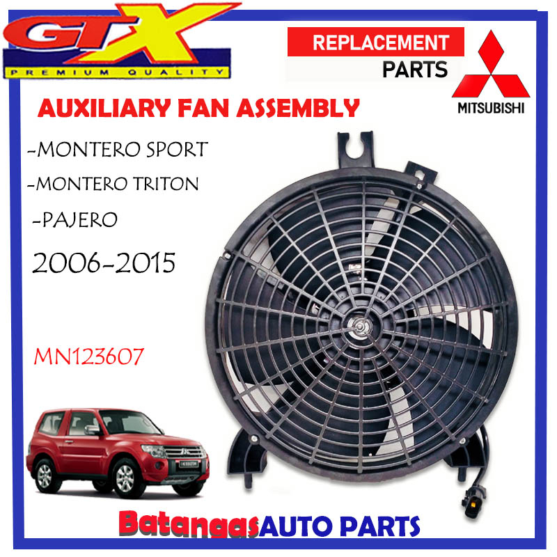 AUXILIARY FAN ASSEMBLY MITSUBISHI MONTERO SPORT/TRITON/PAJERO 2006-2015 ...