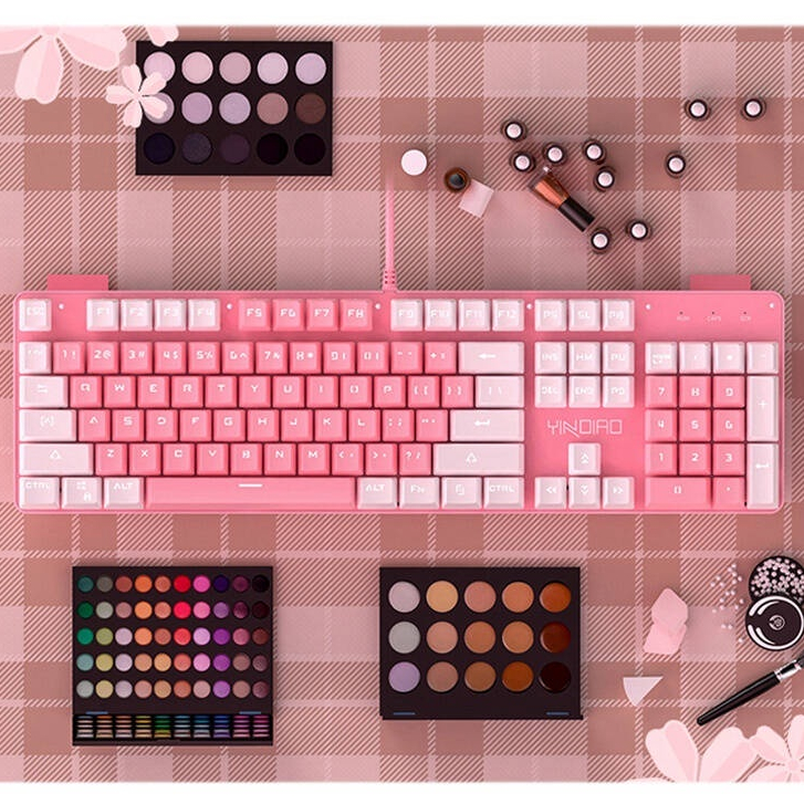 【XMT】Yindiao ZK4 Mechanical Gaming Keyboard 104-keycaps+Wired Keyboard ...