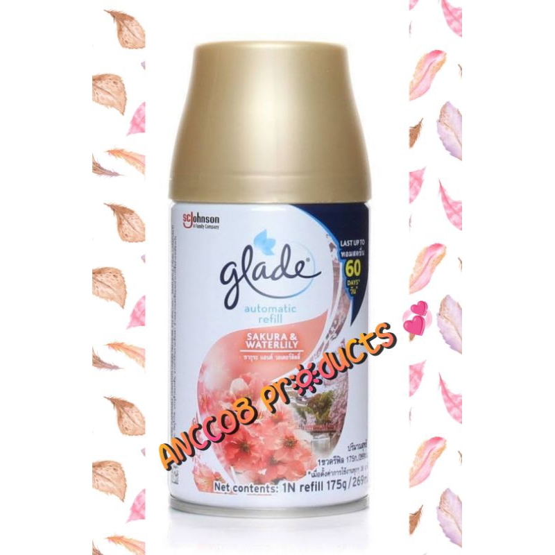 glade automatic spray refill SAKURA AND WATERLILY SCENT | Shopee ...