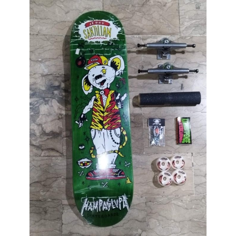 Hampaslupa Skateboards Complete Setup | Shopee Philippines