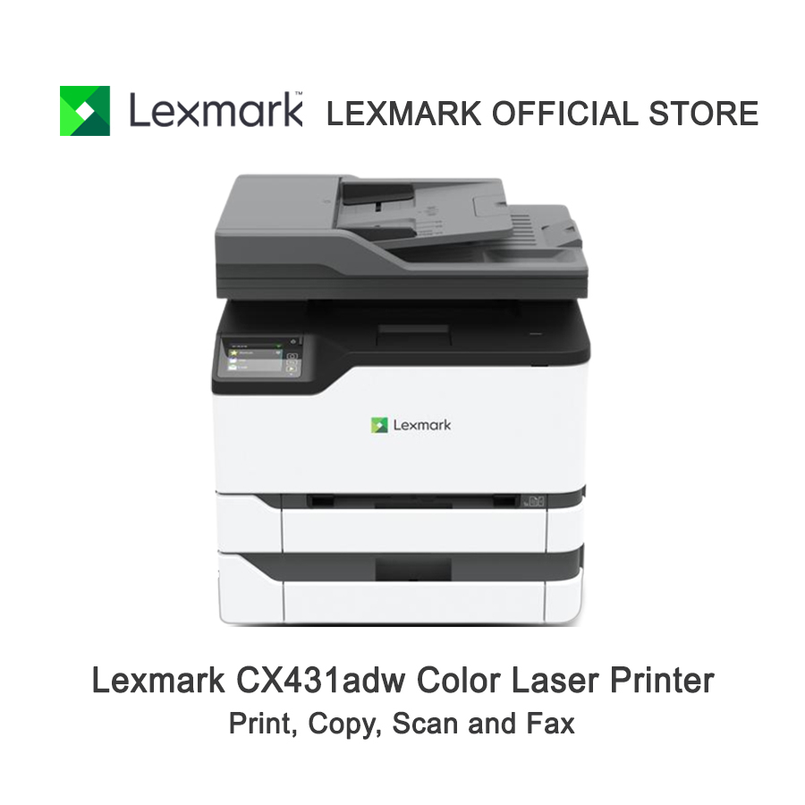 Lexmark CX431adw Color Laser Printer- Print, Copy, Scan and Fax | Shopee Philippines