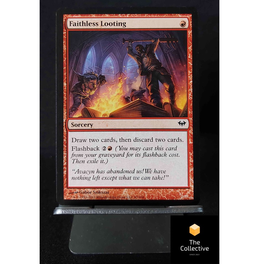 Magic the Gathering - MTG Card Game - Faithless Looting - [RED] / [ID ...