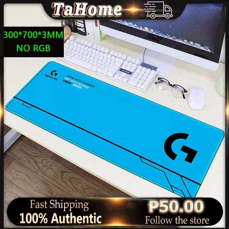 Logitech Mousepad Extended Gaming Mouse Pad 700x300x3MM | Shopee ...