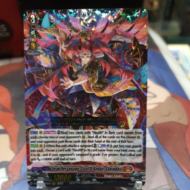 PEAK PERSONAGE STEALTH ROGUE, SHOJODOJI RRR DBT08 CARDFIGHT VANGUARD ENGLISH | Shopee Philippines