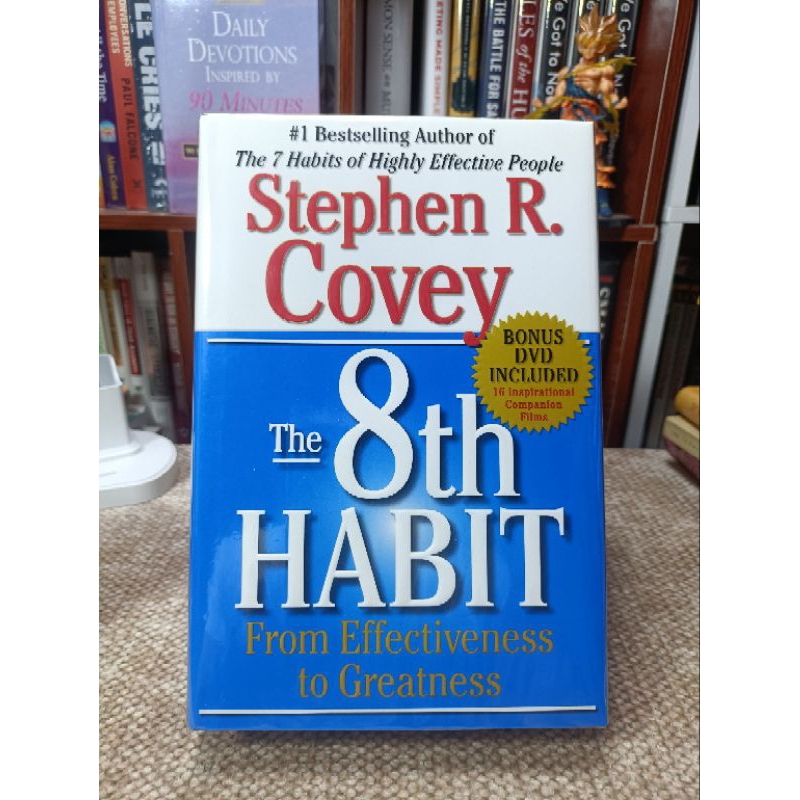 THE 8th HABIT by STEPHEN R. COVEY (HARDCOVER) | Shopee Philippines