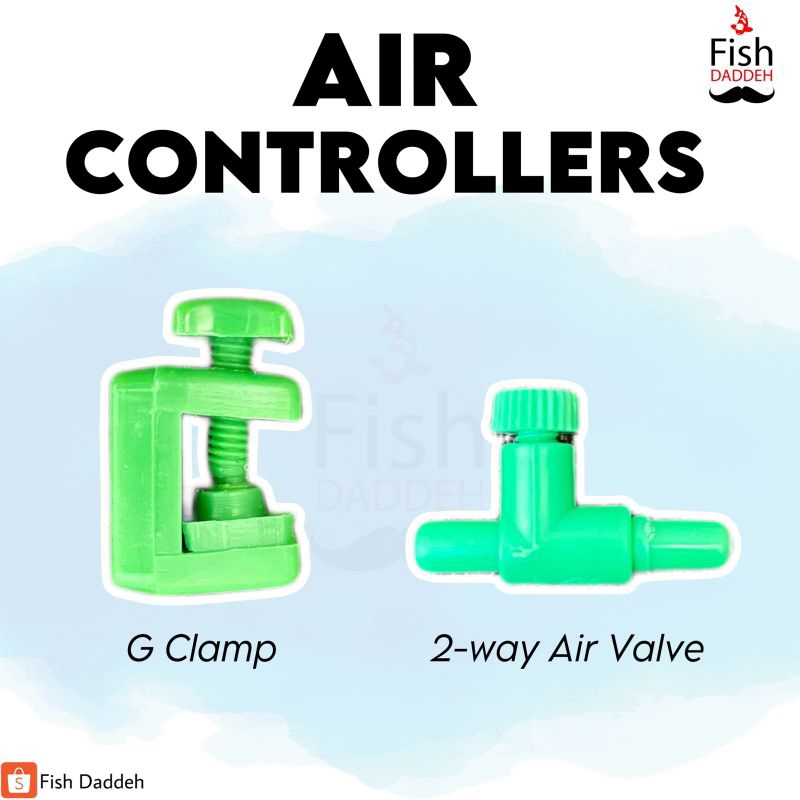 Aquarium Air Controller (Air Valve | Control Valve) (G-Clamp) | Shopee ...
