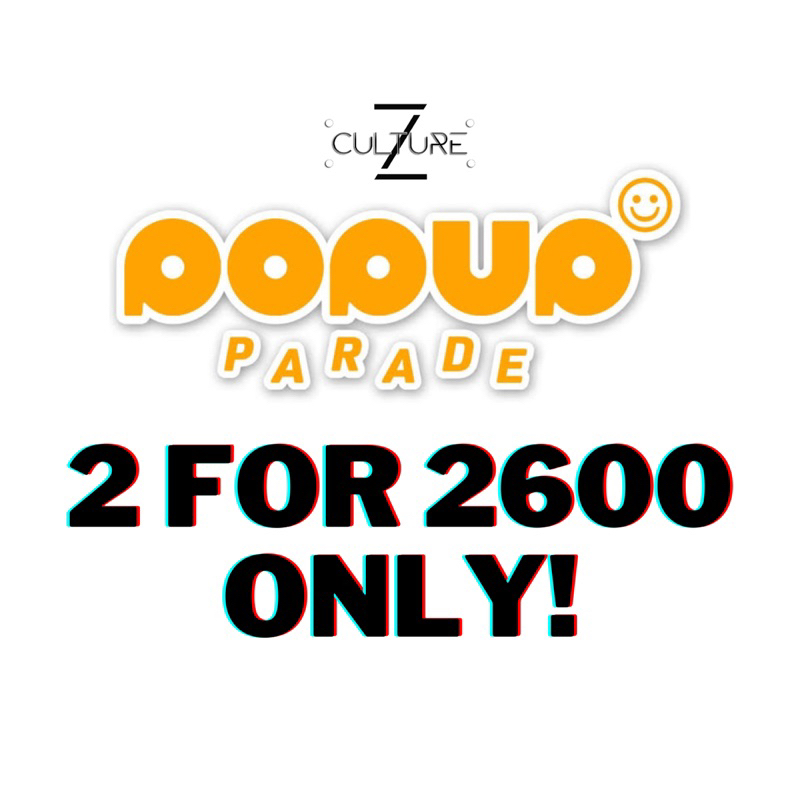 Z Culture Pop Up Parade Box (2 for 2600) | Shopee Philippines