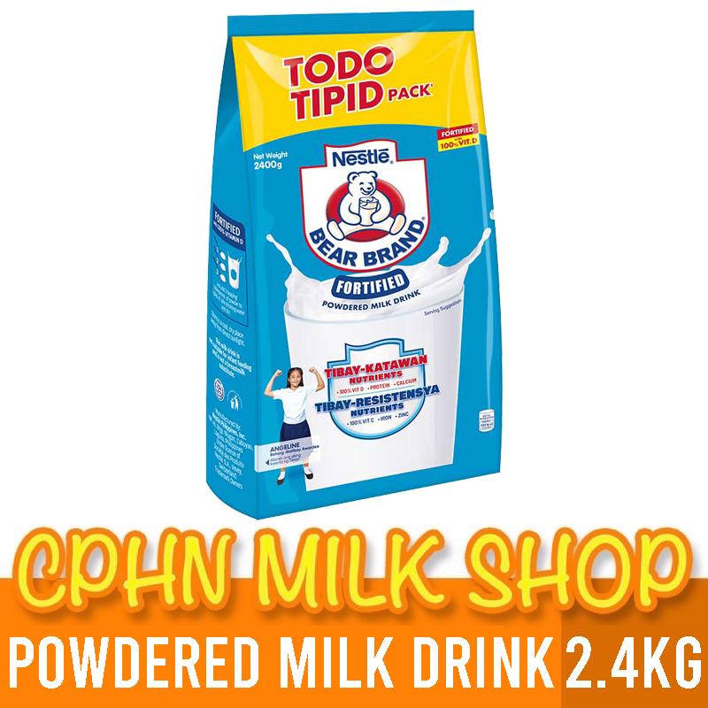 BEAR BRAND Fortified 2.4kg Powdered Milk Drink | Shopee Philippines