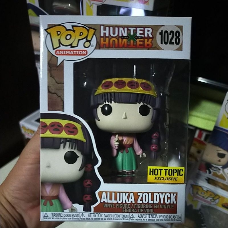 Funko Pop Alluka Zoldyck Hunter X Hunter Hot Topic Exclusive Shopee Philippines