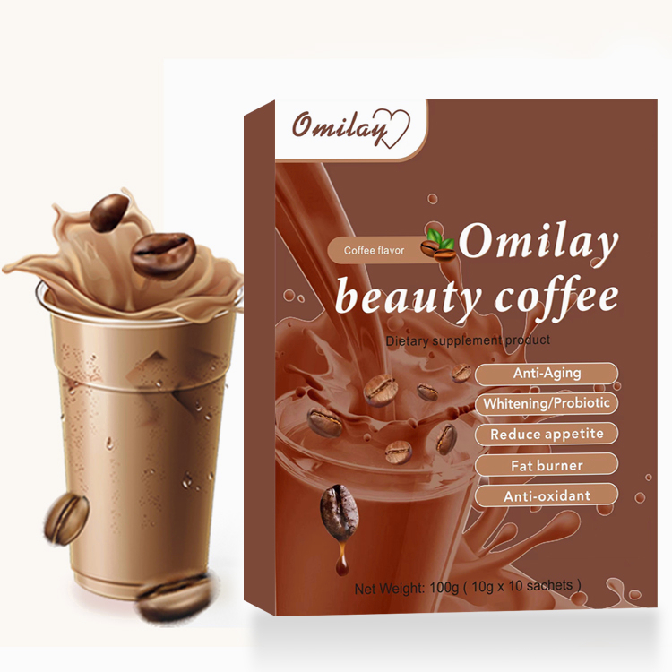 Omilay Beauty Coffee Whitening Beautymilk Collagen Glutathione Keto Fat ...