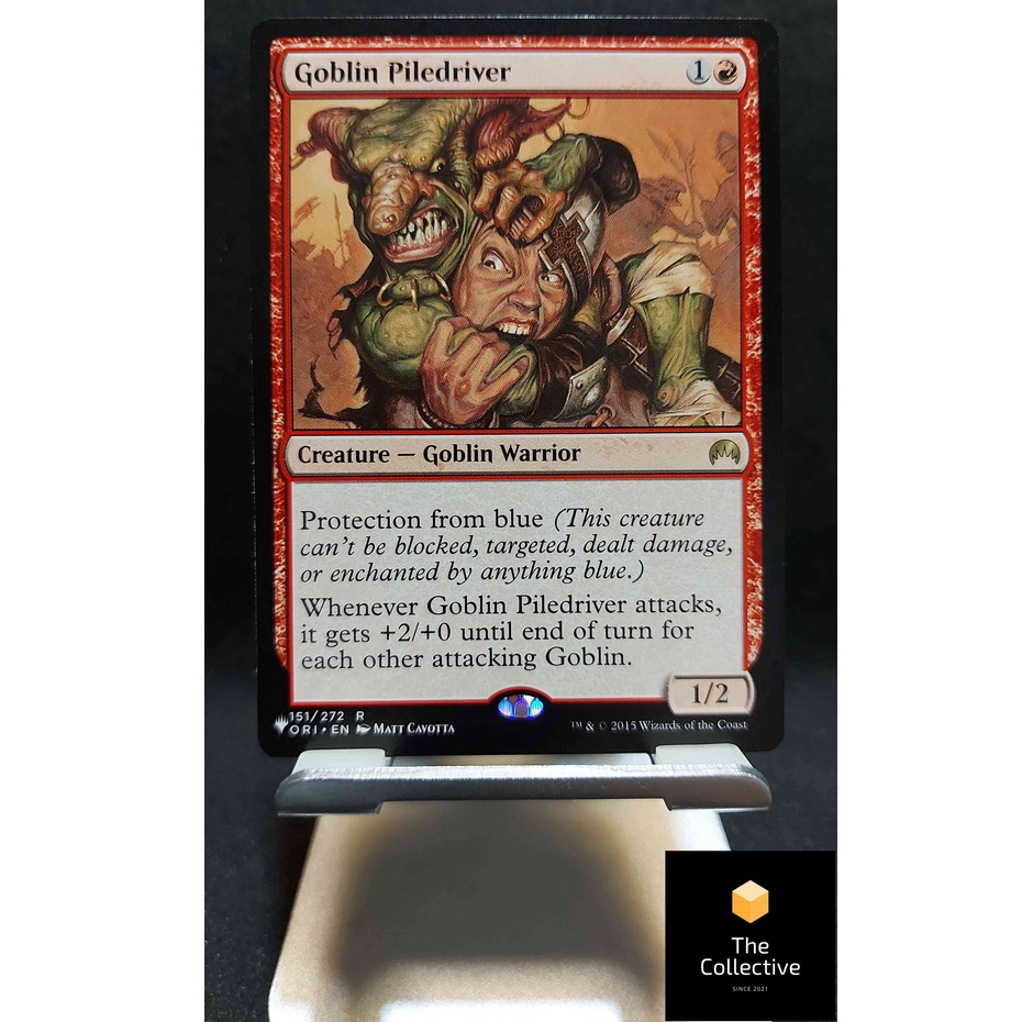 Magic the Gathering - MTG Card Game - Goblin Piledriver - [RED] / [ID: RB1] | Shopee Philippines