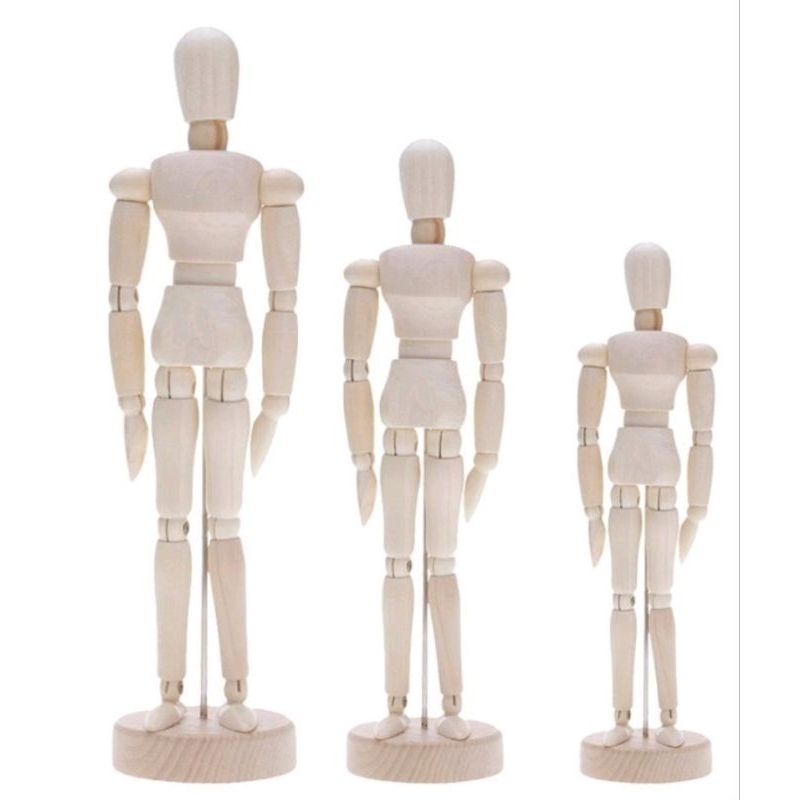 Wooden Human Mannequin movable Limbs | Shopee Philippines
