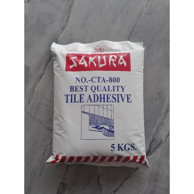 Sakura Tile Adhesive (5KG) | Shopee Philippines