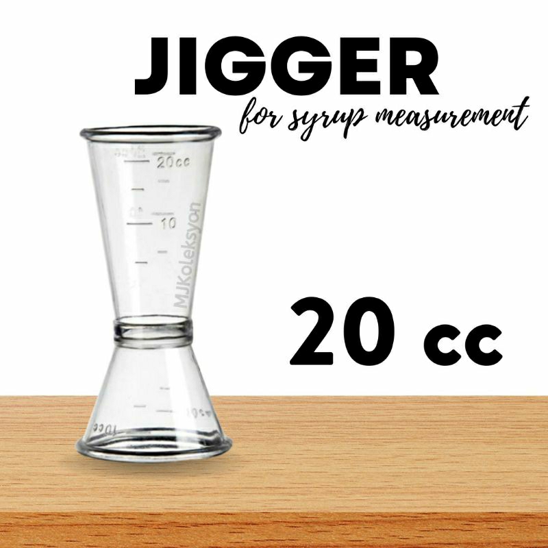 Jigger for Milktea Syrup Measurement 40cc and 20cc | Shopee Philippines