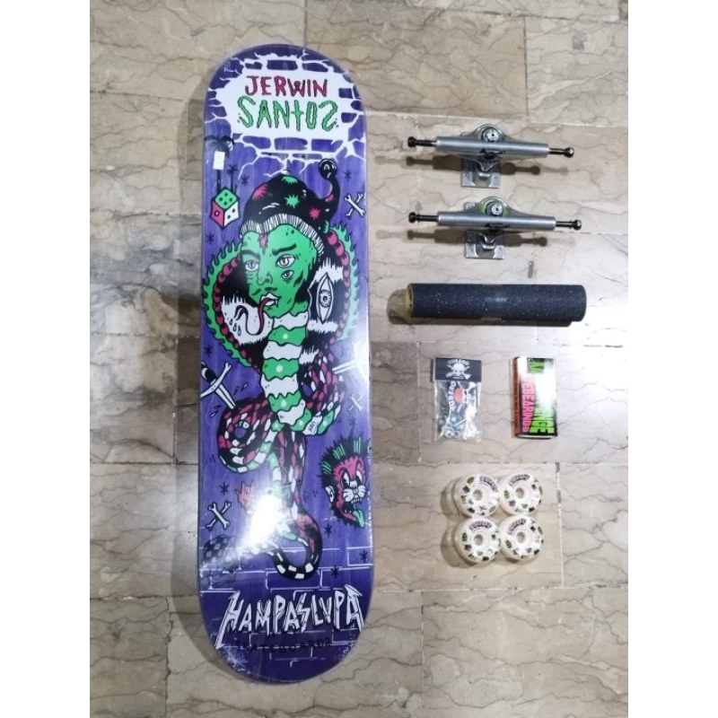 Hampaslupa Skateboards Complete Setup | Shopee Philippines