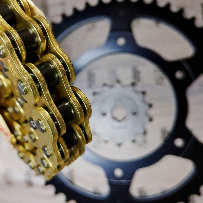 CRF150L/ XR150L 520 CHAIN SET with DID 520 Oring Type Chain HV V1 ...
