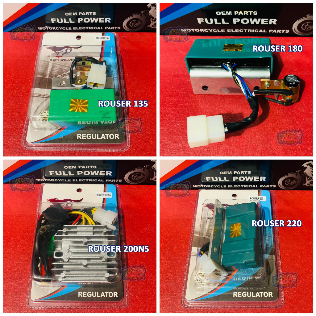 Rectifier Regulator Kawasaki Rouser 135, Rouser 180, Rouser 200NS ...