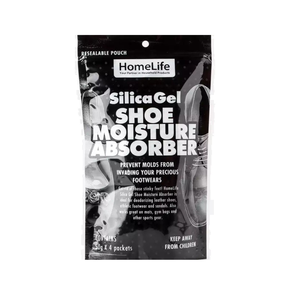 Homelife Silica Gel Shoe Moisture Absorber 50g x 4 Packets KECORP_S1 ...