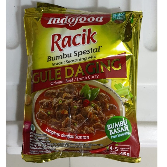 IMG INDOFOOD RACIK BUMBU SPECIAL GULE DAGING / RAWON /OPOR AYAM ...