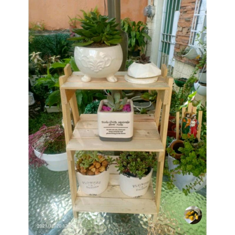 plant rack palochina table top 3tier disassemble | Shopee Philippines