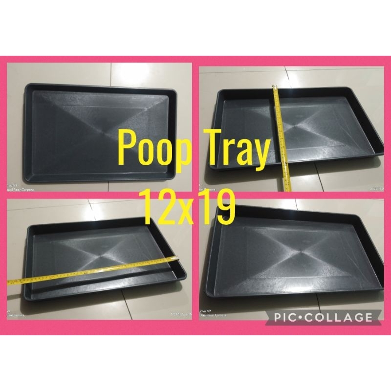 Poop tray (matibay) class A plastic | Shopee Philippines