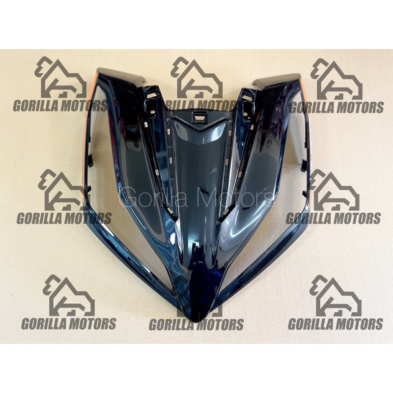 FRONT COVER METALLIC BLACK FOR HONDA CLICK V3 125 2023 | Shopee Philippines