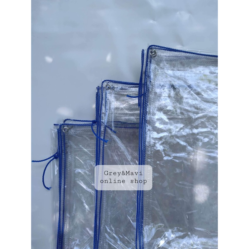 Clear Trapal, Trapal, Transparent Plastic Cover GAUGE16 | Shopee ...