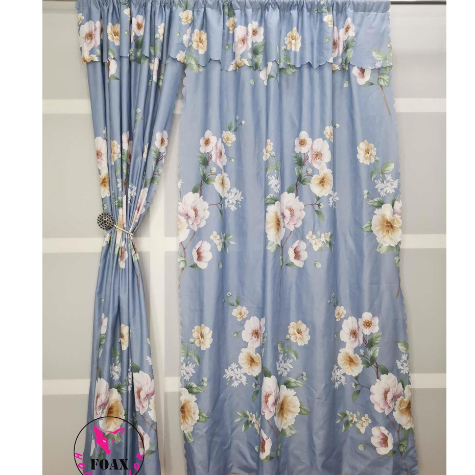 Curtain 3D Design New Beautiful Unique Design Kurtina Natural Scenery ...