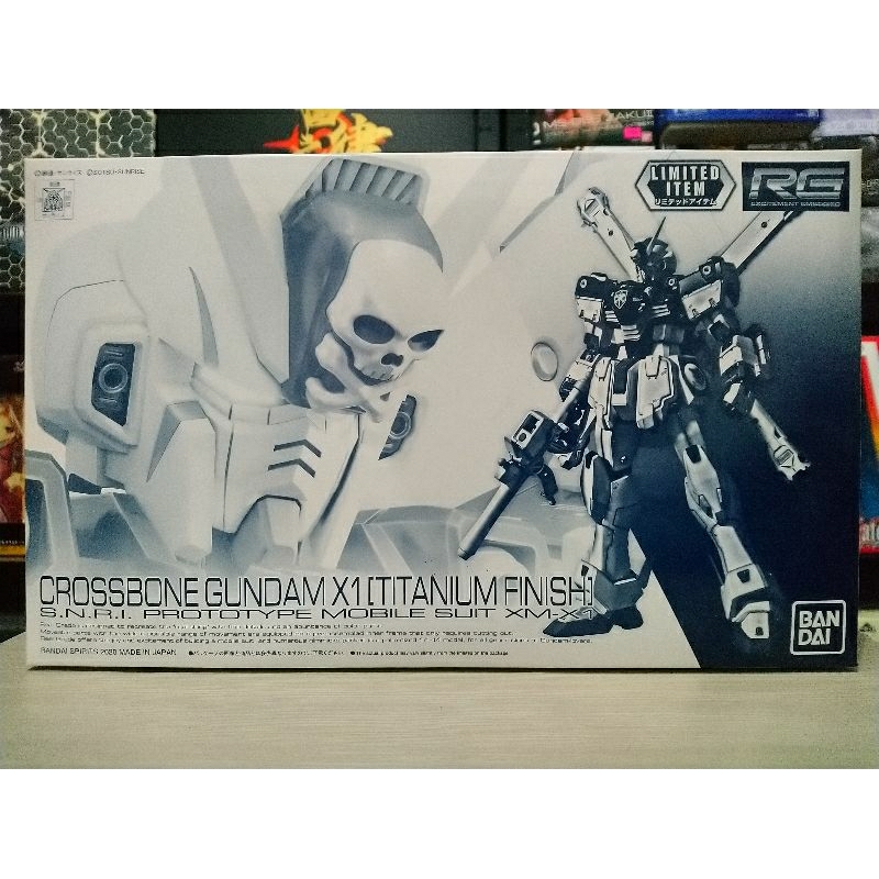 Real Grade RG Crossbone Gundam X1 Titanium Finish Premium Bandai P ...