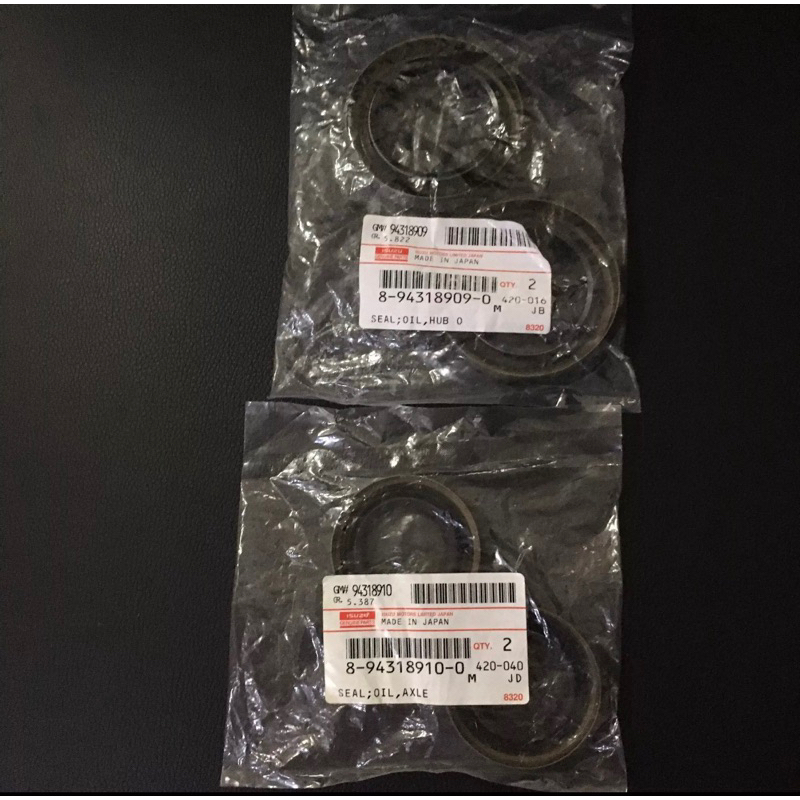 Isuzu Crosswind Rear Axle Oil Seal 4pcs | Shopee Philippines