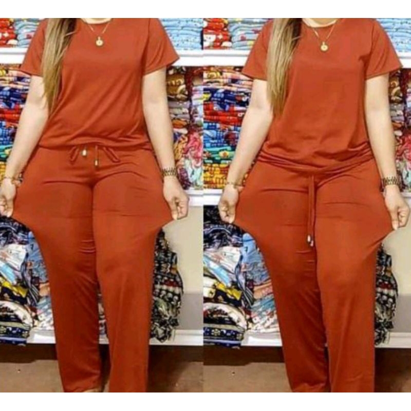 Plain terno pants cotton Spandex stretchable | Shopee Philippines