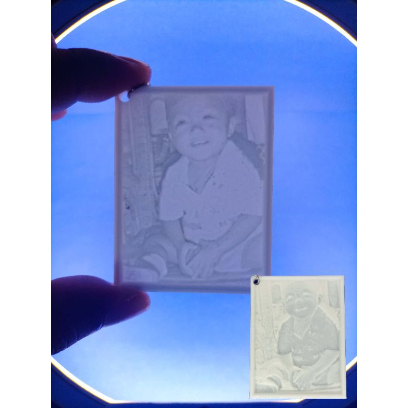 Customized 3d printed Lithophane keychain | Shopee Philippines