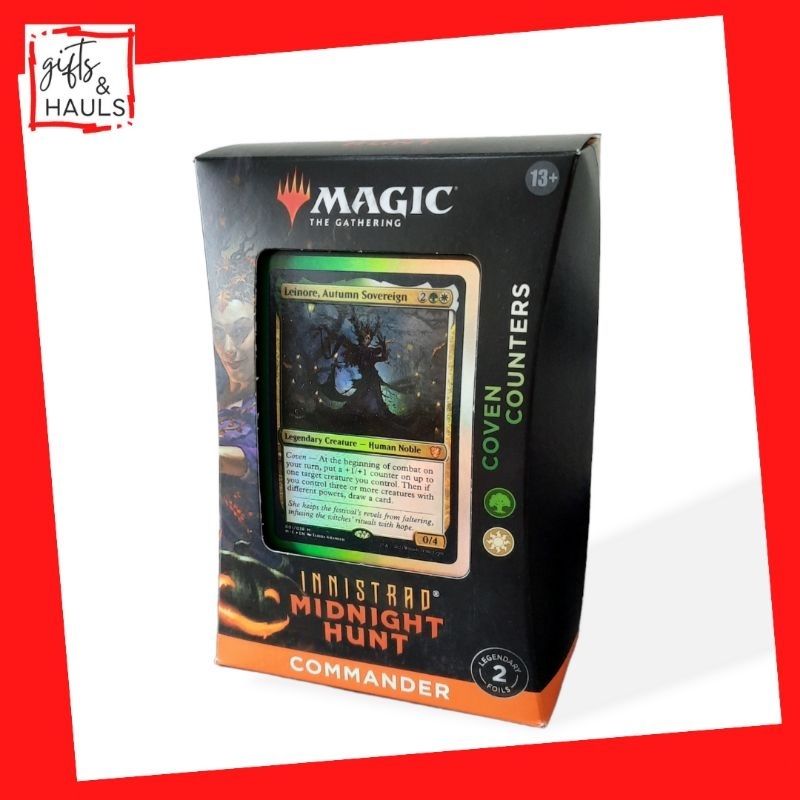 Magic: The Gathering Innistrad: Midnight Hunt Commander Deck MTG ...