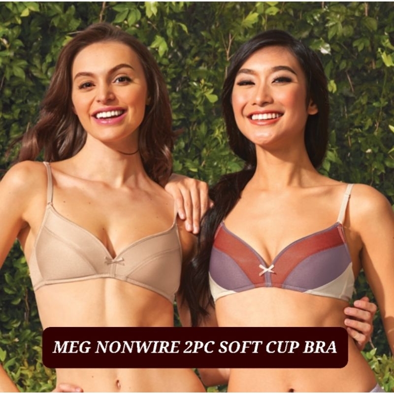 Avon MEG BRA 2PIECES NON WIRE COMFY EVERYDAY COMFORT BRASSIERE | Shopee Philippines