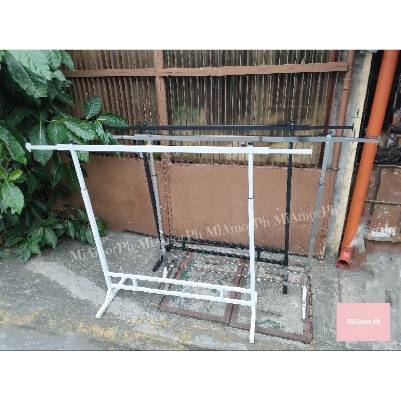 (Adjustable) Heavy Duty Drying Clothes Rack Sampayan Rack Organizer ...