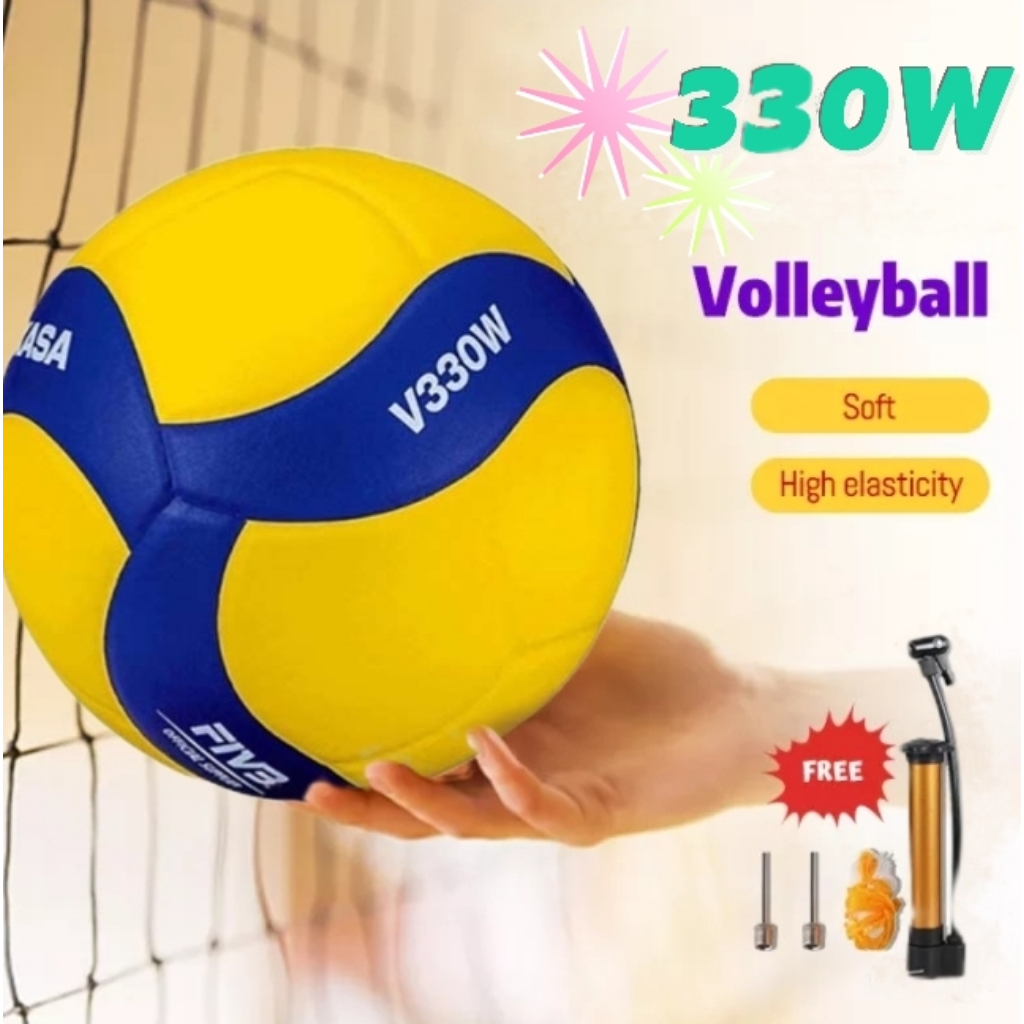 【In Stock】Mikasa Volleyball Original Ball V330W Size 5 Outdoor ...