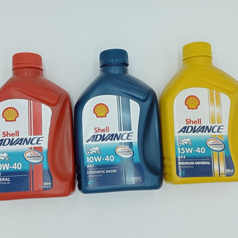 Shell Advance Motorcycle Oil 800ml | Shopee Philippines