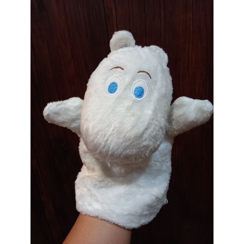Character Hand puppets preloved minnie moomin bart pluto bob the ...