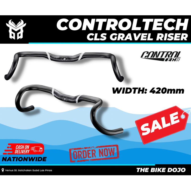 Controltech CLS Gravel Rise Dropbar | Shopee Philippines