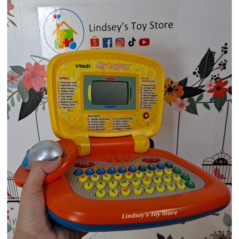 Vtech My Laptop, orange | Shopee Philippines