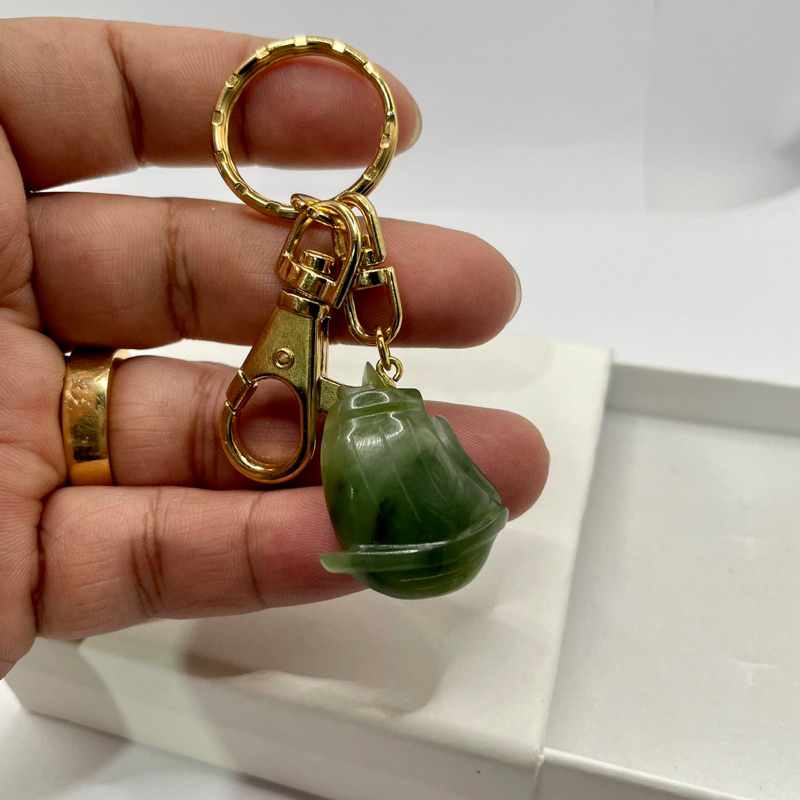 Wealth Ship New Zealand Jade Pendant/ Keychain | Shopee Philippines